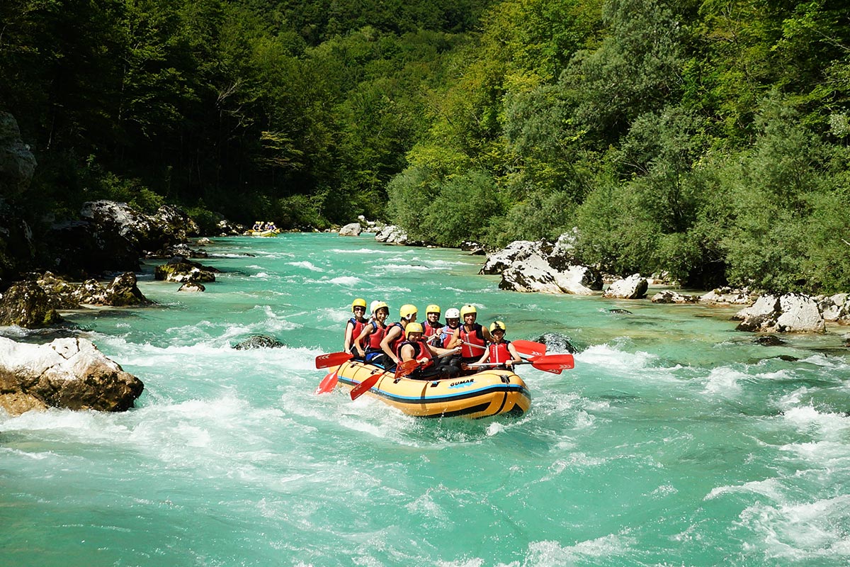 Long rafting - Soča Splash Bovec