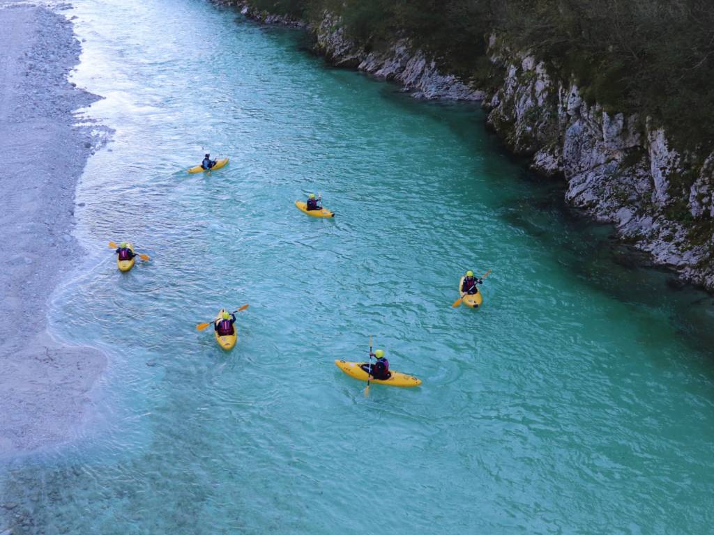 Kayak course - Soča Splash Bovec - courses for beginner or advanced
